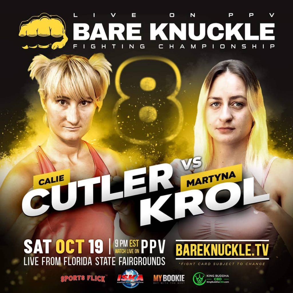 Martyna Król zawalczy na gołe pięści na gali Bare Knuckle FC 8 ...