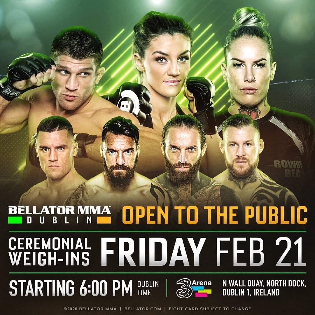 Bellator Dublin: McCourt vs. Ruis – Bellator 240: Primus vs. Bungard ...