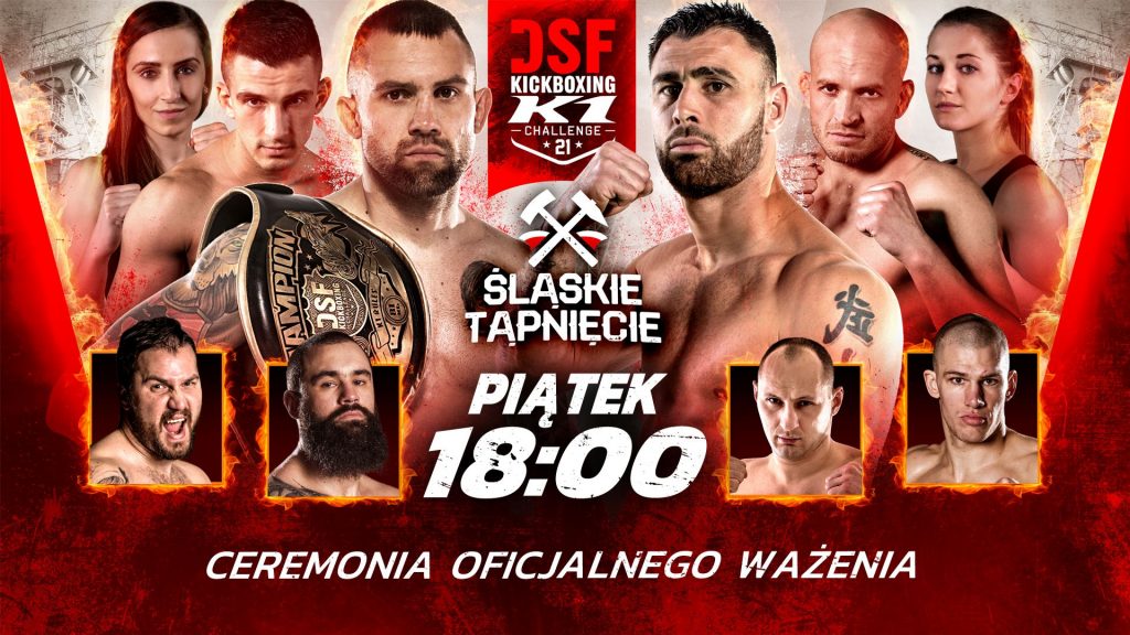 Ceremonia ważenia przed galą DSF 21: Śląskie Tąpnięcie 2 – FIGHT24.PL ...