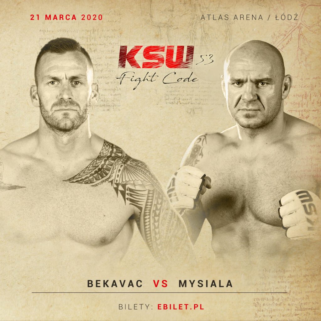 Stipe Bekavac rywalem Przemysława Mysiala na KSW 53 – FIGHT24.PL – MMA ...