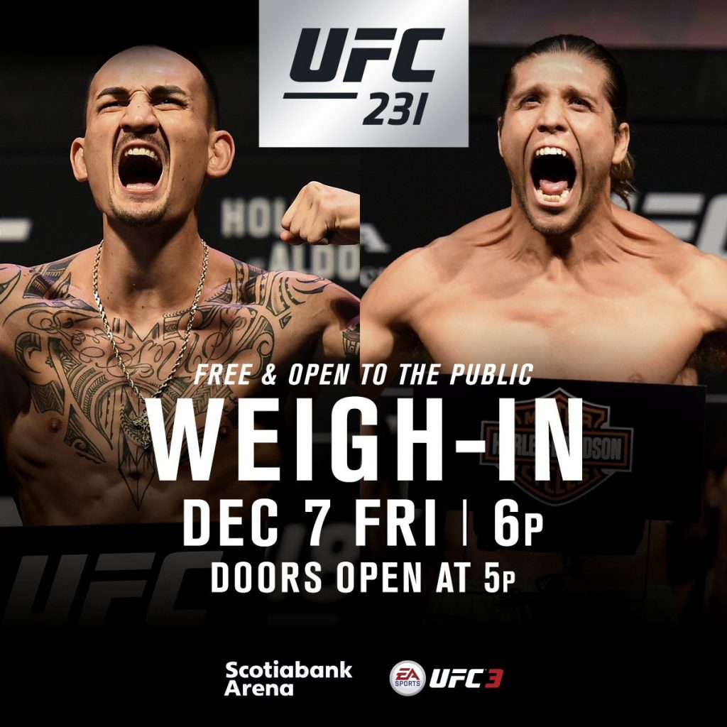UFC 231: Holloway vs. Ortega – wyniki ważenia – FIGHT24.PL – MMA i K-1, UFC